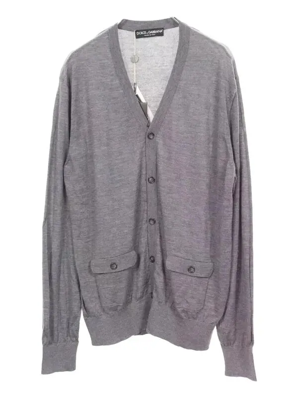 Dolce & Gabbana 2010s Button-up Cardigan - Grey
