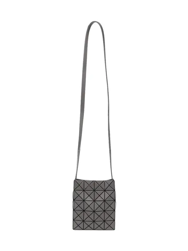 Issey Miyake Prism Mini Geometric-panel Crossbody Bag - Grey