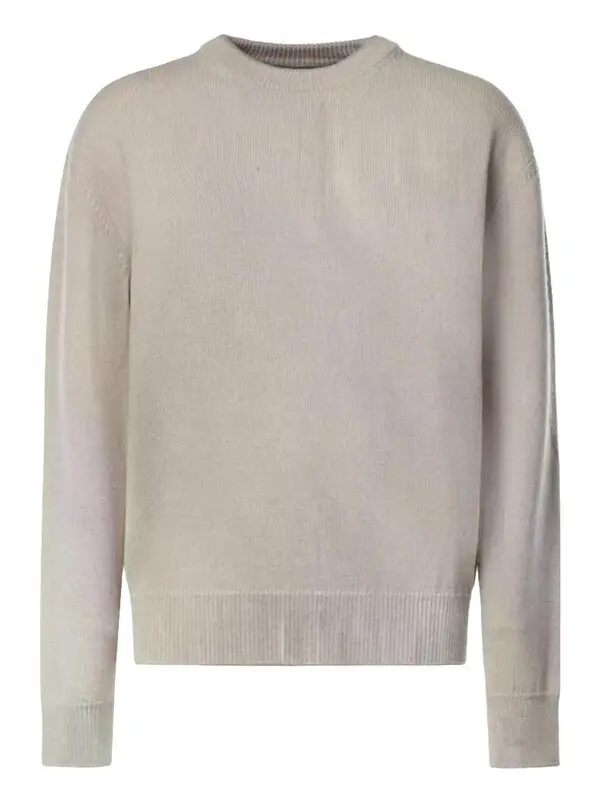 Jacquemus Ribbed-knit Crew-neck Wool Sweater - Neutrals
