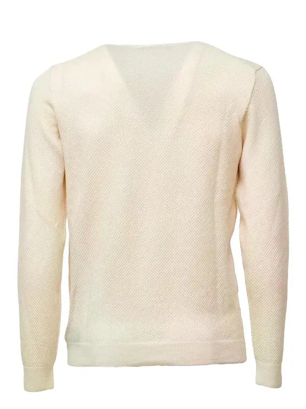 ZANONE Waffle-knit Wool Sweater - Neutrals