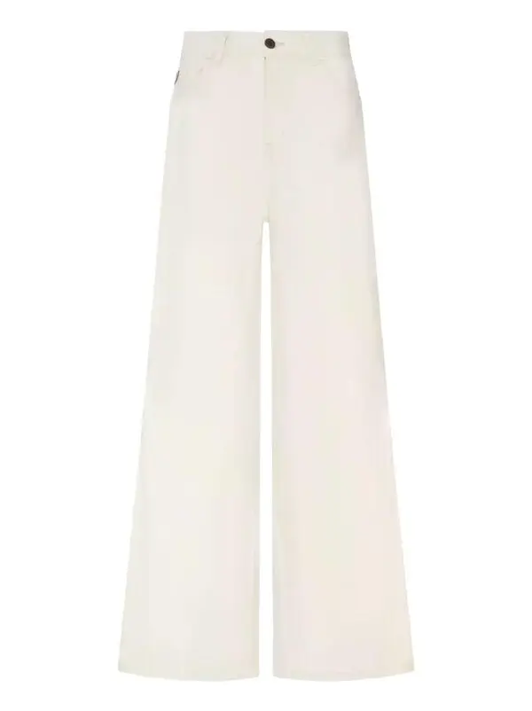LOIS Skater Flared Jeans - Neutrals
