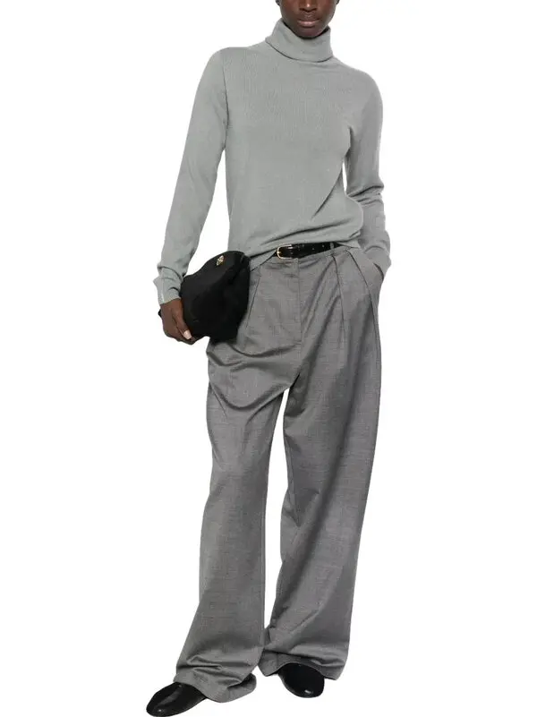 Peserico Roll-neck Sweater - Grey