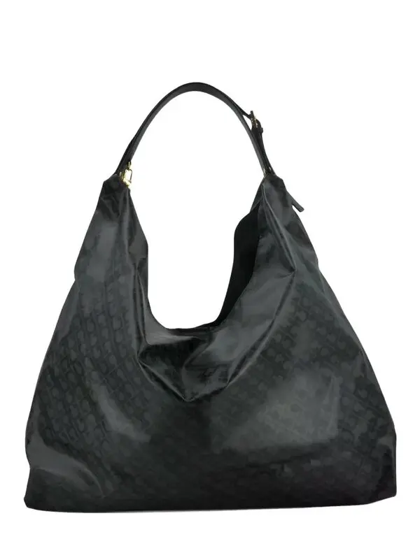 GHERARDINI Maxi Amazzonia Monogram-print Tote Bag - Black