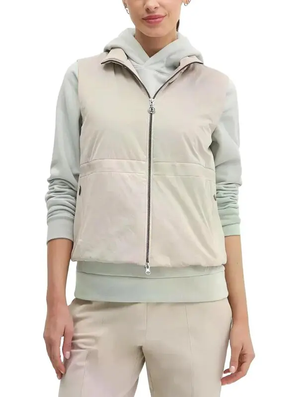 SPORTALM Logo-print Zip-up Jacket - Grey