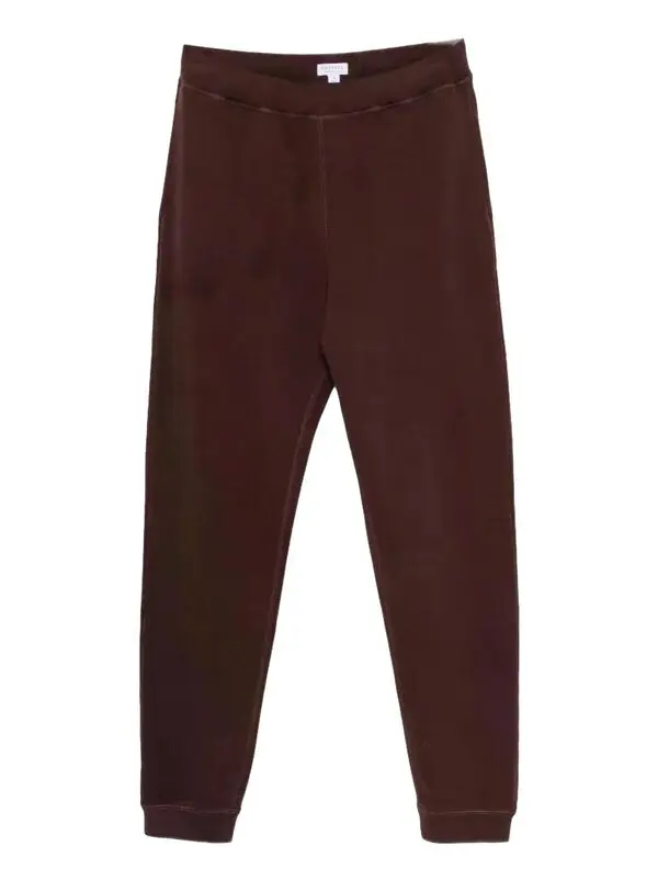Sunspel Internal-drawstring Track Pants - Brown