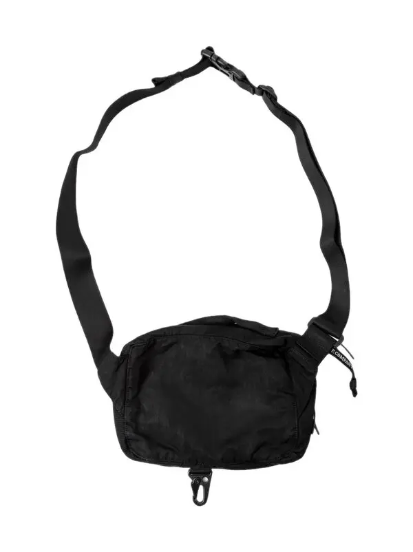 C.P. COMPANY Nylon B Lens Mini Waist Bag - Black