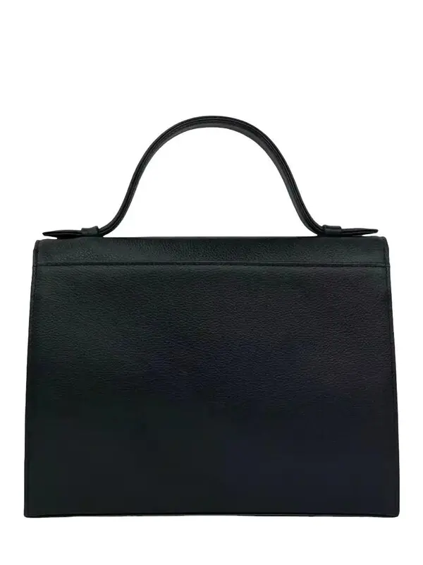 Saint Laurent 1980-1990 Leather Handbag - Black