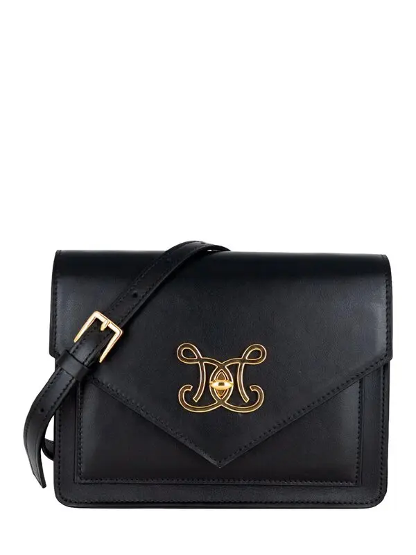 DE MARQUET Envelope Calfskin Onyx - Black