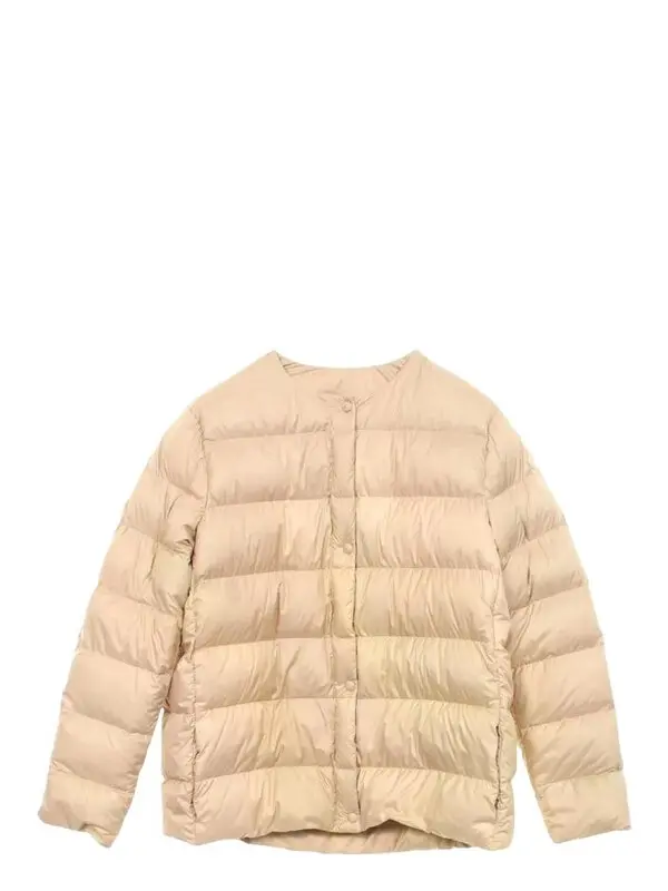 Moncler 2010s Logo-patch Padded Jacket - Neutrals