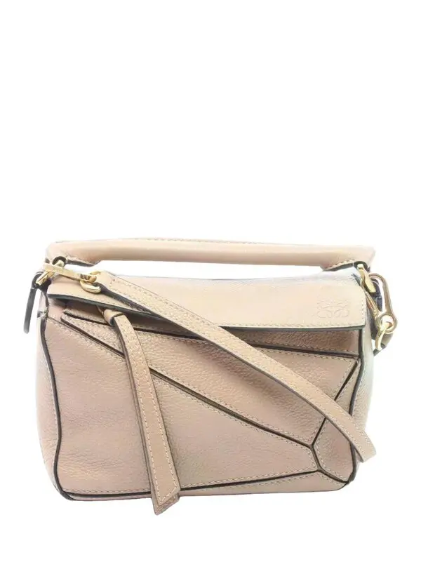 Loewe 2010s Mini Puzzle 2way Tote Bag - Neutrals