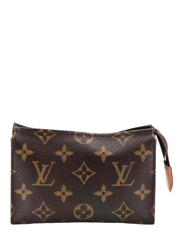 LOUIS VUITTON Toiletry Monogram Canvas 15 Pouch - Brown