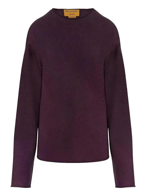 Guest In Residence Cashmere Fine-knit Sweater - Purple