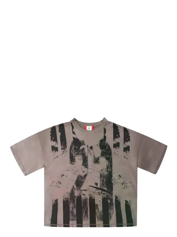 Nike X In1house Graphic-print Boxy T-shirt - Brown