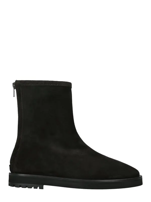 Dear Frances Suede Joss Ankle Boots - Brown