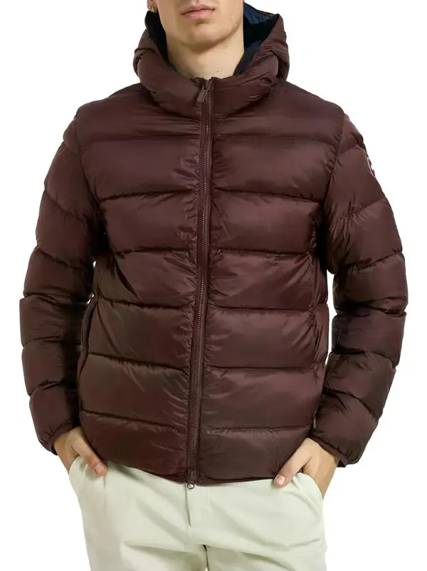 COLMAR Quilted Hooded Jacket - Brown