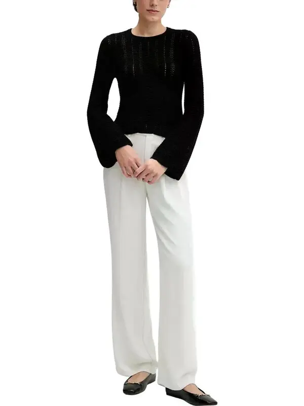 Sisley Cotton Sweater - Black