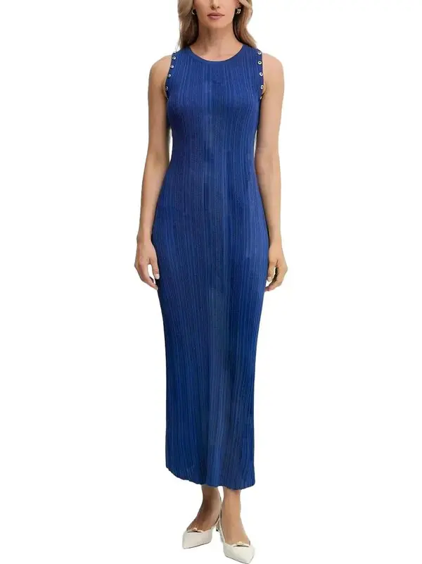 MORGAN Sleeveless Midi Dress - Blue