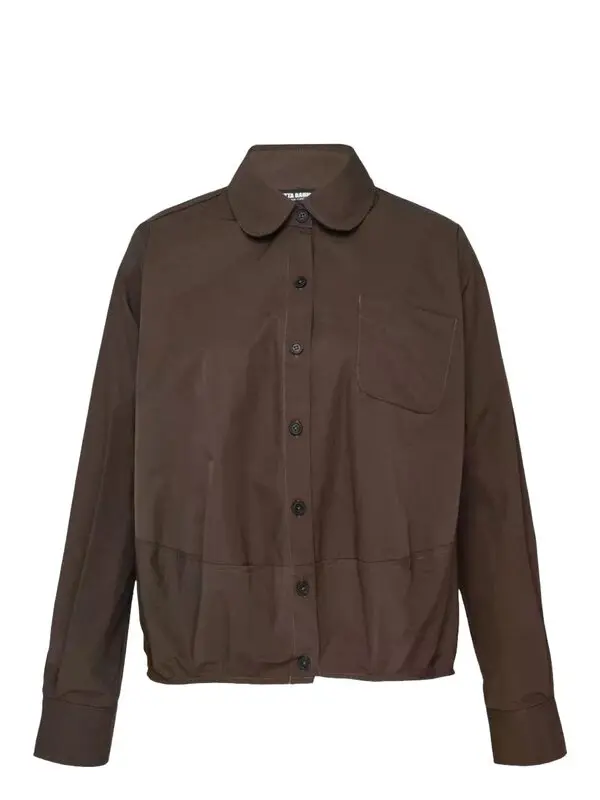 MELITTA BAUMEISTER Long-sleeve Cocoon Shirt - Brown