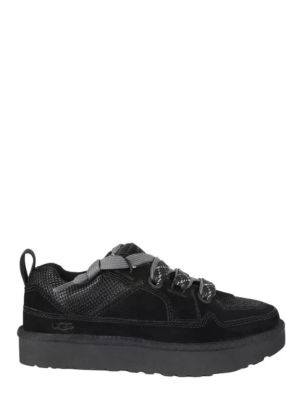 UGG Lo Lowmel Round-toe Low-top Sneakers - Black