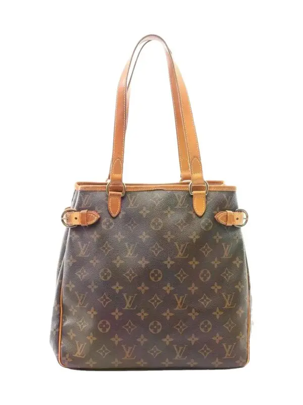 LOUIS VUITTON 2008 Batignolles Vertical Monogram Tote Bag - Brown