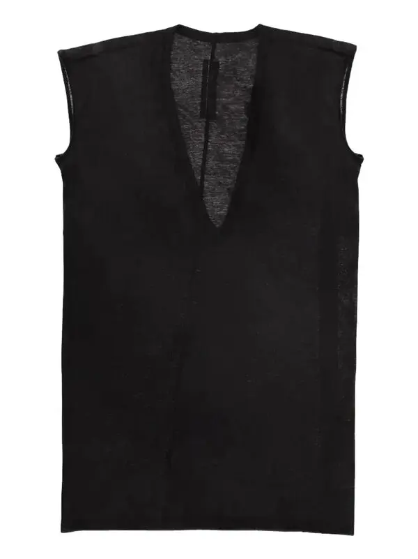 Rick Owens Dylan V-neck T-shirt - Black