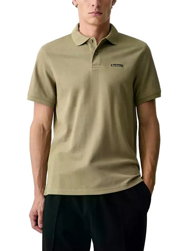 Barbour Logo-patch Polo Shirt - Green