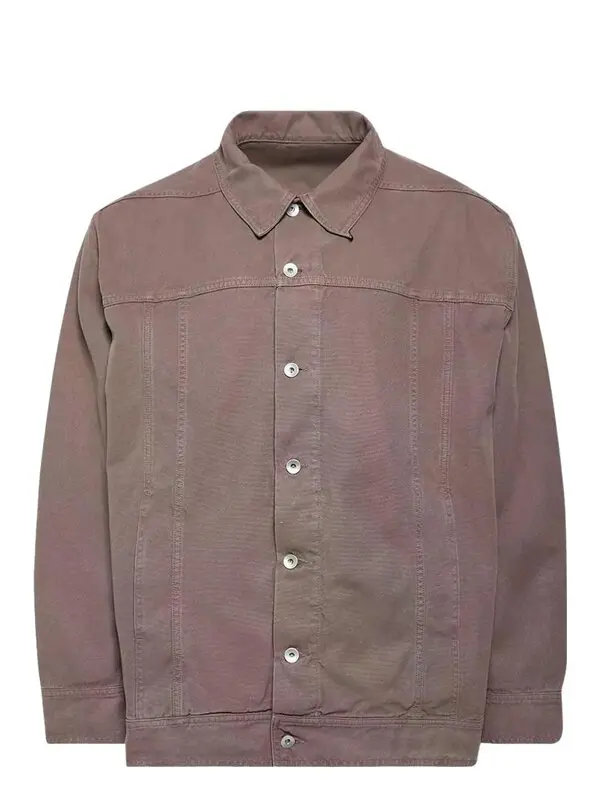 Rick Owens Jumbo Worker Jacket - Brown