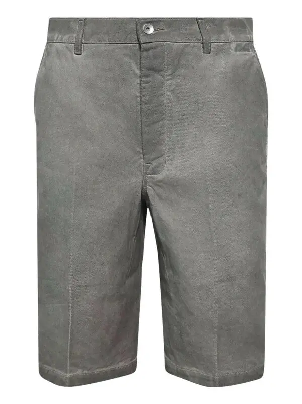 Rick Owens Work Denim Shorts - Grey