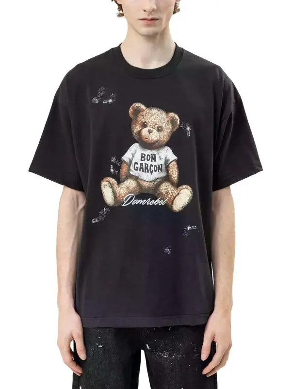 DOMREBEL Good Bear T-shirt - Black