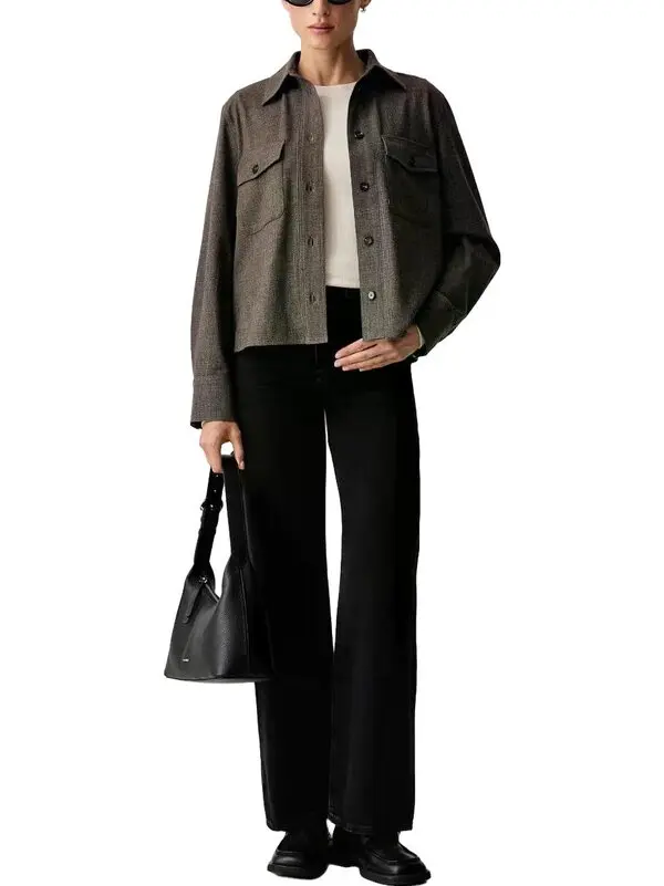 Marc O'polo Check-pattern Button-up Shirt - Brown