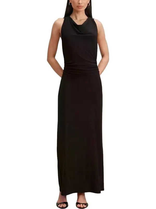 EVER NEW Jae Hardware-detail Maxi Dress - Black