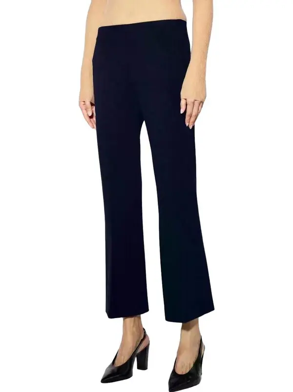 Liviana Conti High-waisted Cropped Trousers - Blue