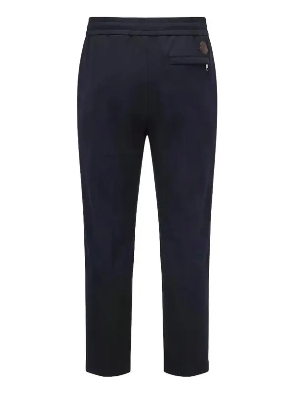Moncler Elasticated-waistband Track Pants - Blue