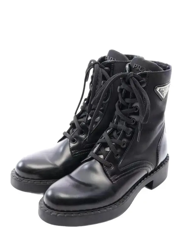 Prada 2010s Re-nylon Boots - Black