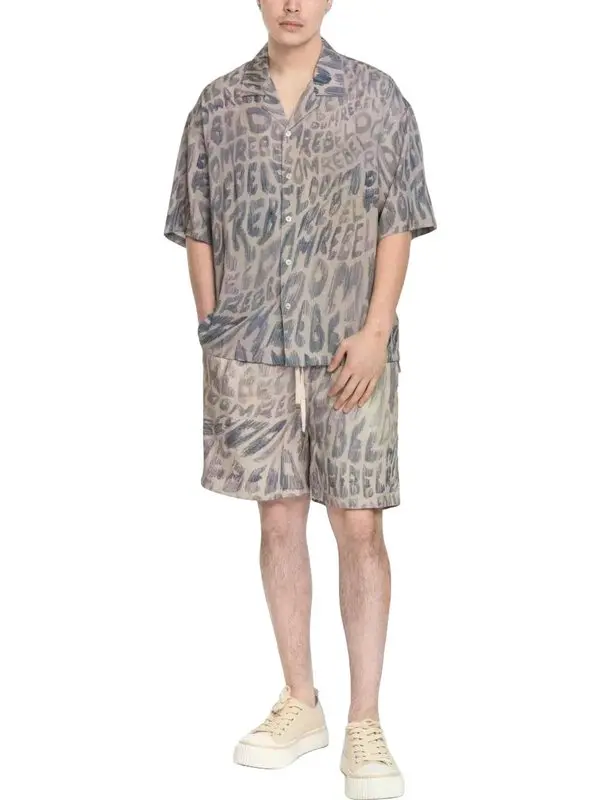 DOMREBEL New Wave Shirt - Neutrals