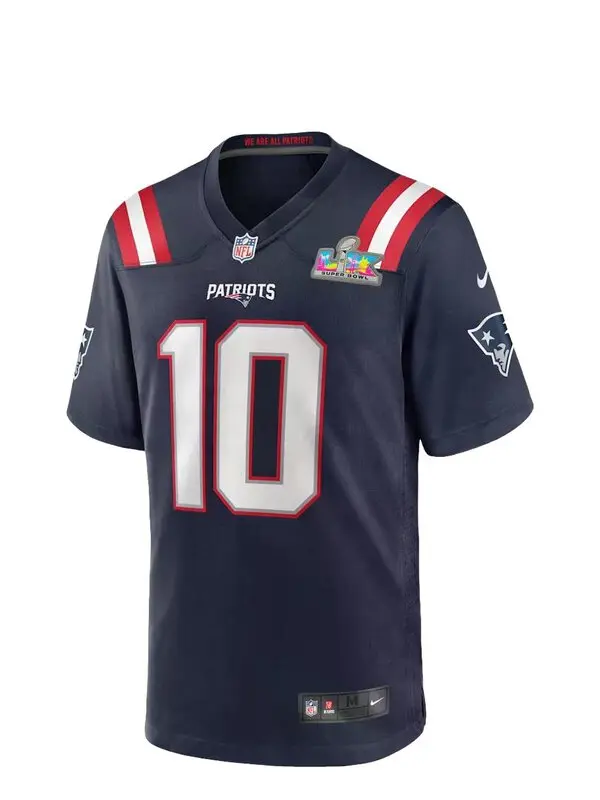Nike X Nfl Drake Maye New England Patriots T-shirt - Blue
