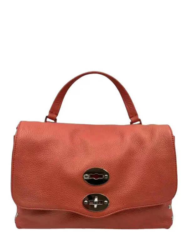ZANELLATO Postina Daily Leather Shoulder Bag - Orange