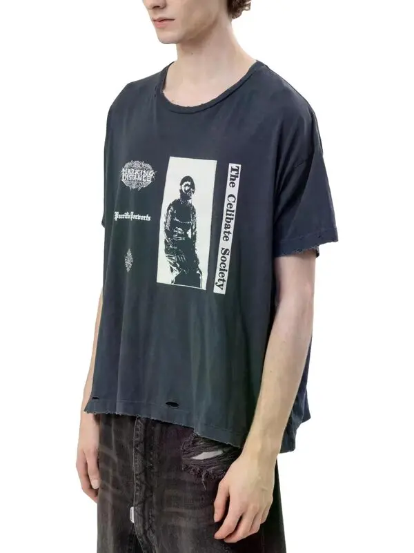 MARKING DISTANCE Addict T-shirt - Black