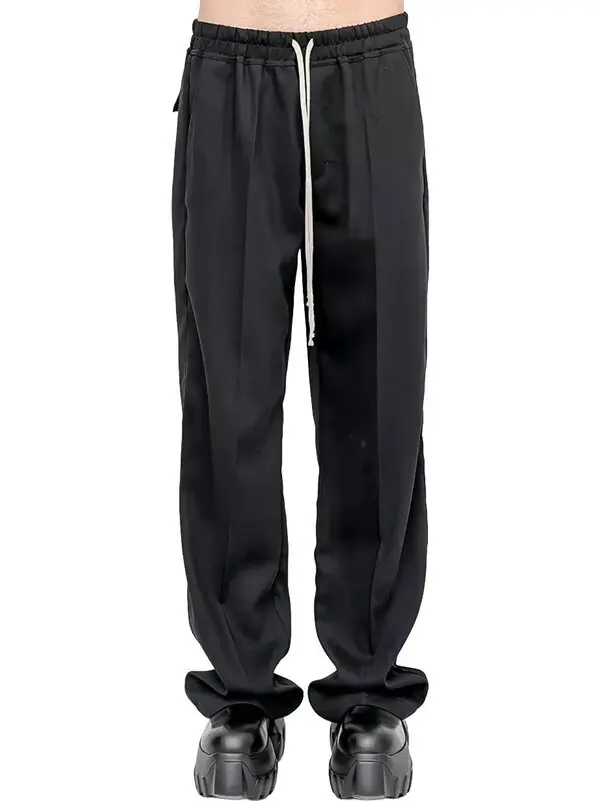 Rick Owens Drawstring-waist Trousers - Black