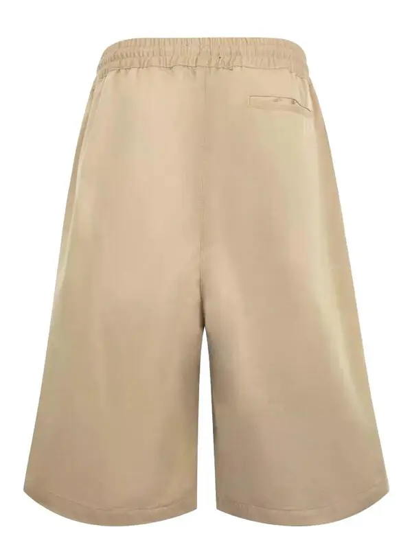 WILLY CHAVARRIA Orale Pleated Shorts - Neutrals