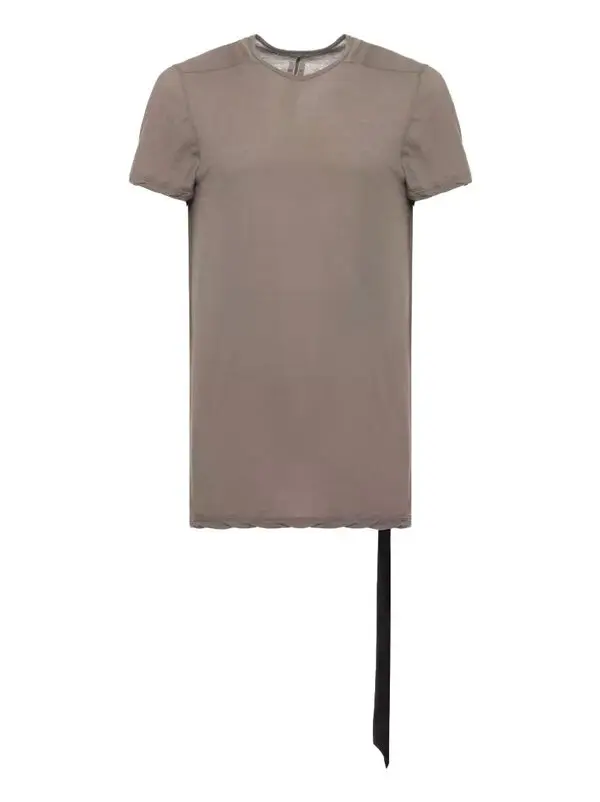 Rick Owens Raw-edge Hanging-strap T-shirt - Grey