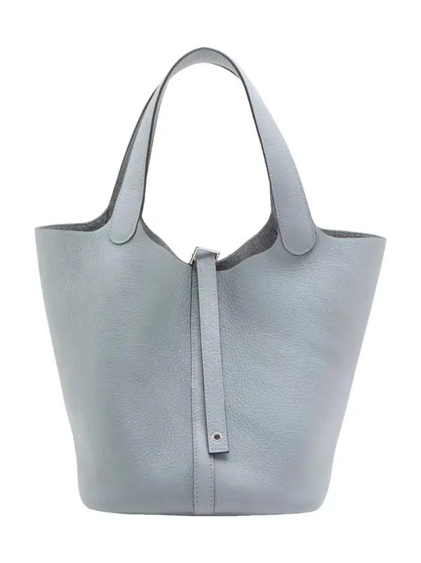 Hermès 2025 Clemence Picotin Lock 22 Handbag - Blue