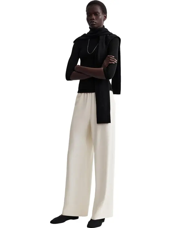 TOTEME Lounge Trousers - Ecru