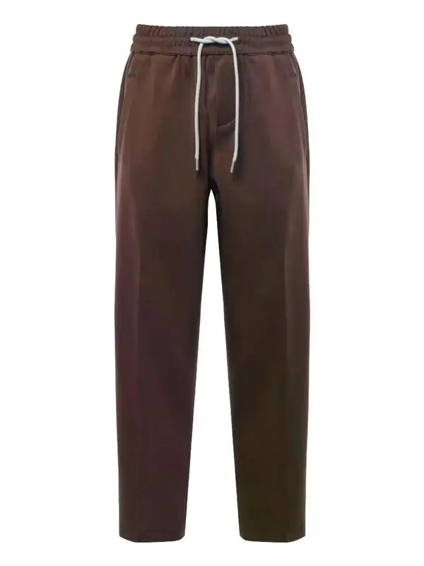 GIULIANO GALIANO Toby Drawstring Track Pants - Brown