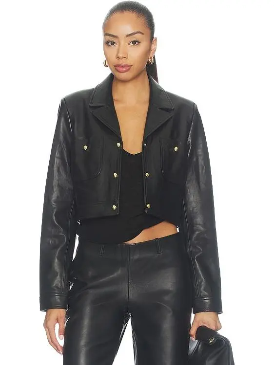 LAMARQUE Lorena Jacket In . Also - Black