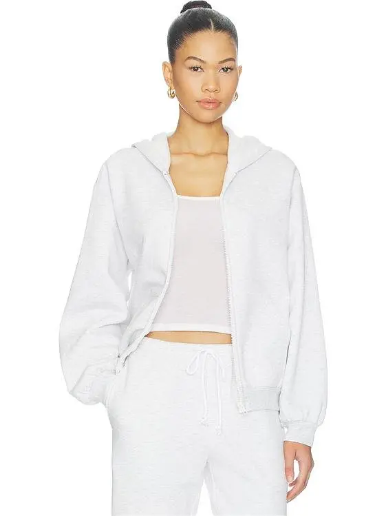 Superdown Minya Zip Up Hoodie In . Also - Grey