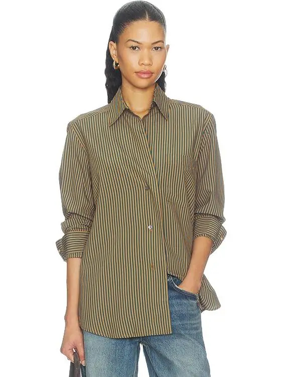 AGOLDE Aris Shirt In . Also - Tan