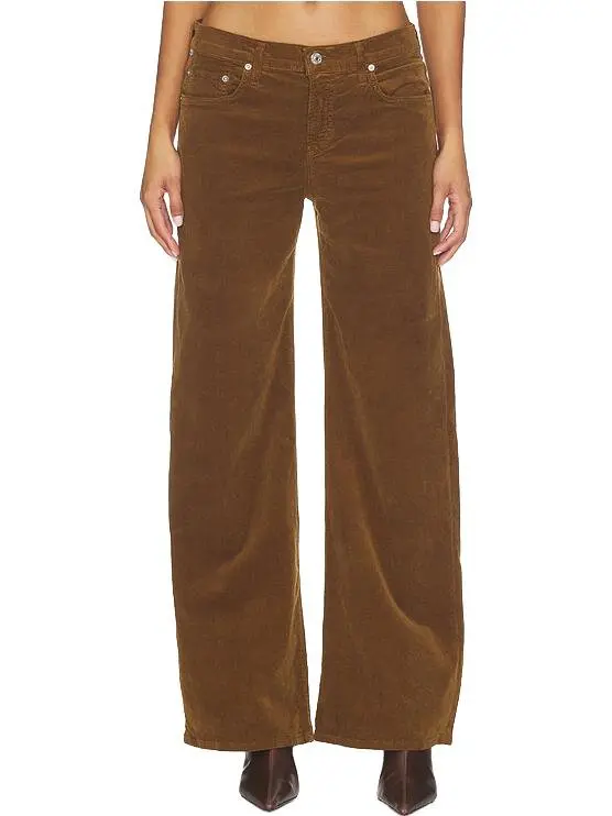 Citizens Of Humanity Nora Corduroy Trouser Leg In . Also - Brown
