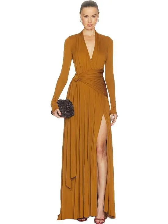 Cinq À Sept Zaviana Dress In . Also - Brown