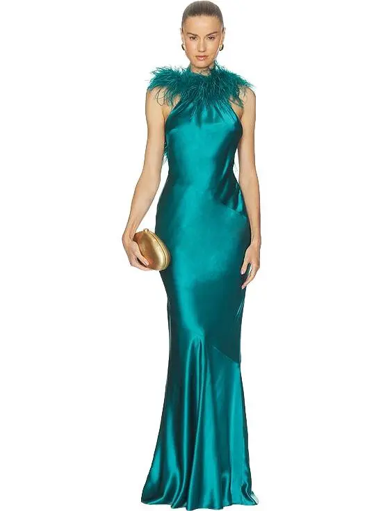 Retrofete Brisbane Dress In . Also - Blue